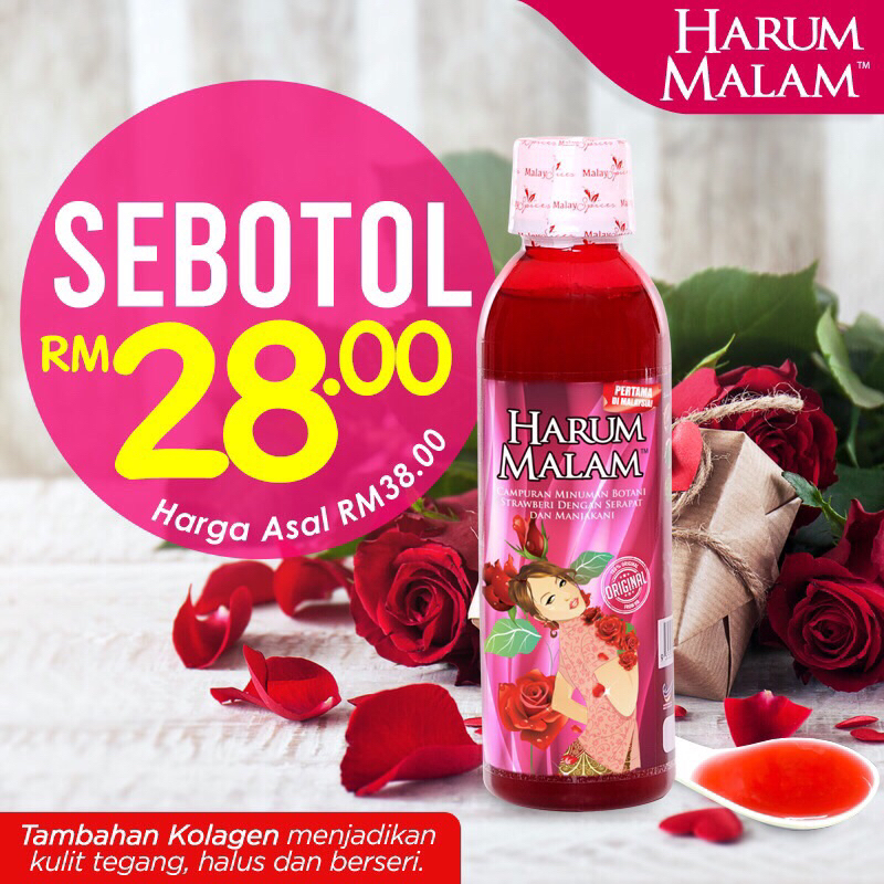 JUS HARUM MALAM EXTRA COLLAGEN 💯% ORIGINAL HQ - SUPPLEMENT PERAPAT ...