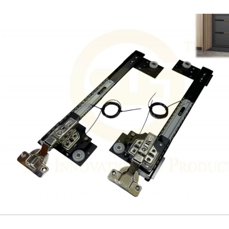 YK High Quality TVR concealed Door smooth pull pocket Door slide ...