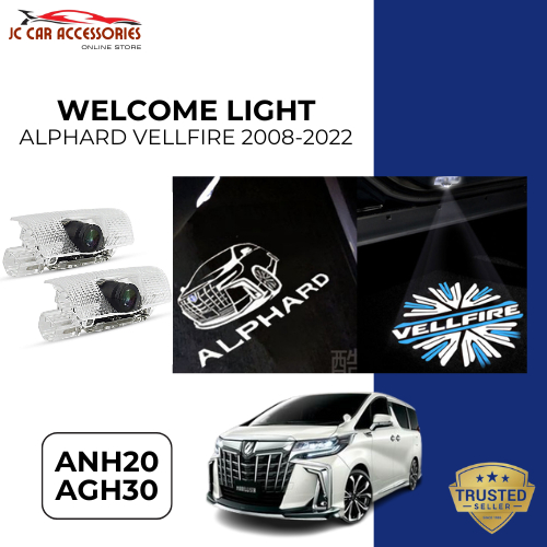 Toyota Alphard Vellfire Ghost Shadow Light Welcome Light Side Step Logo ...