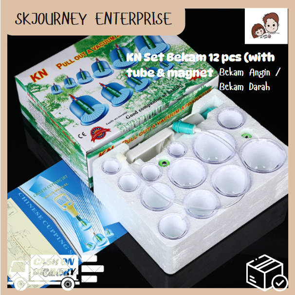 *Ready Stock* Bekam Therapy Full Set 12Pcs [Come with Connection Tube ...