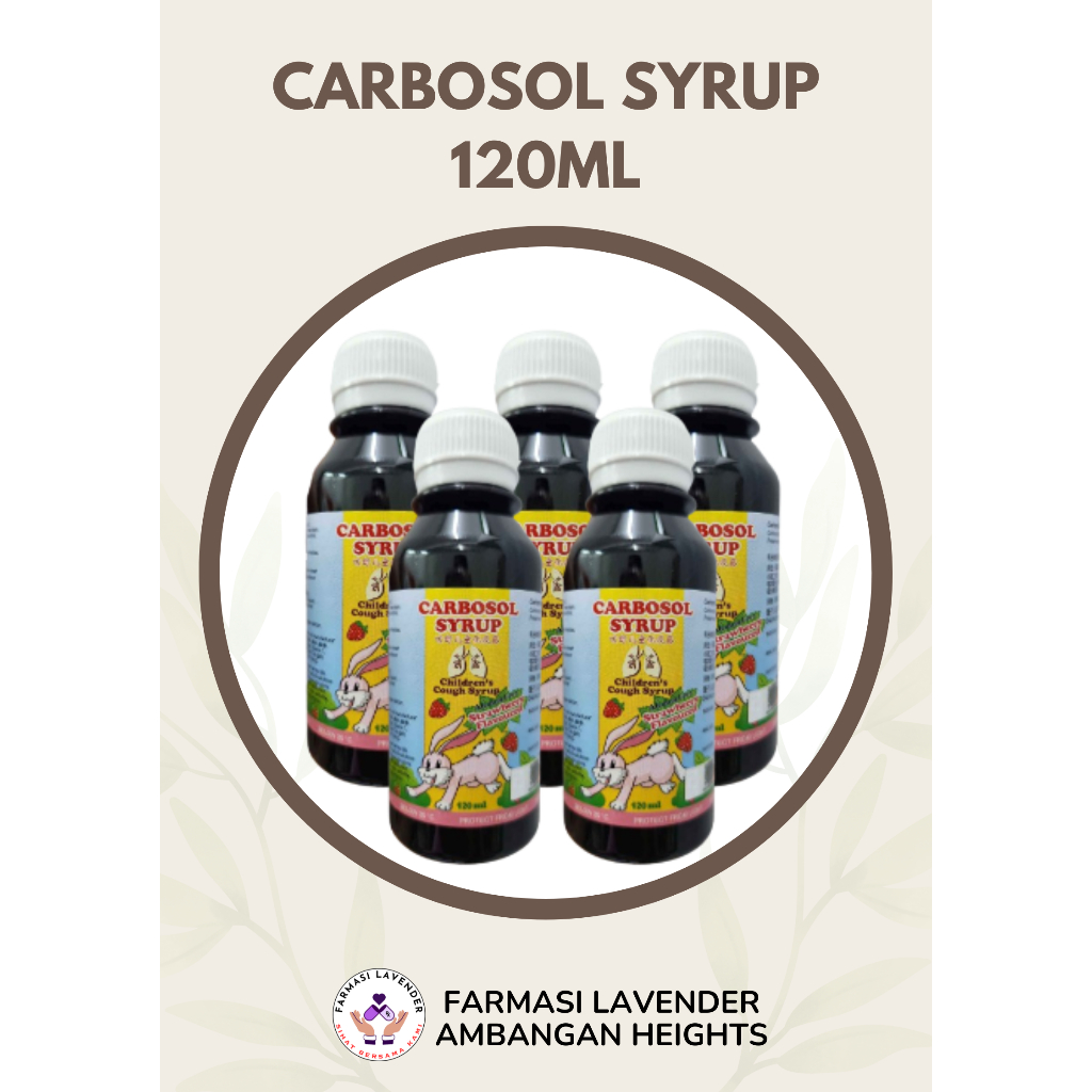 Carbosol Syrup 120ml | Shopee Malaysia
