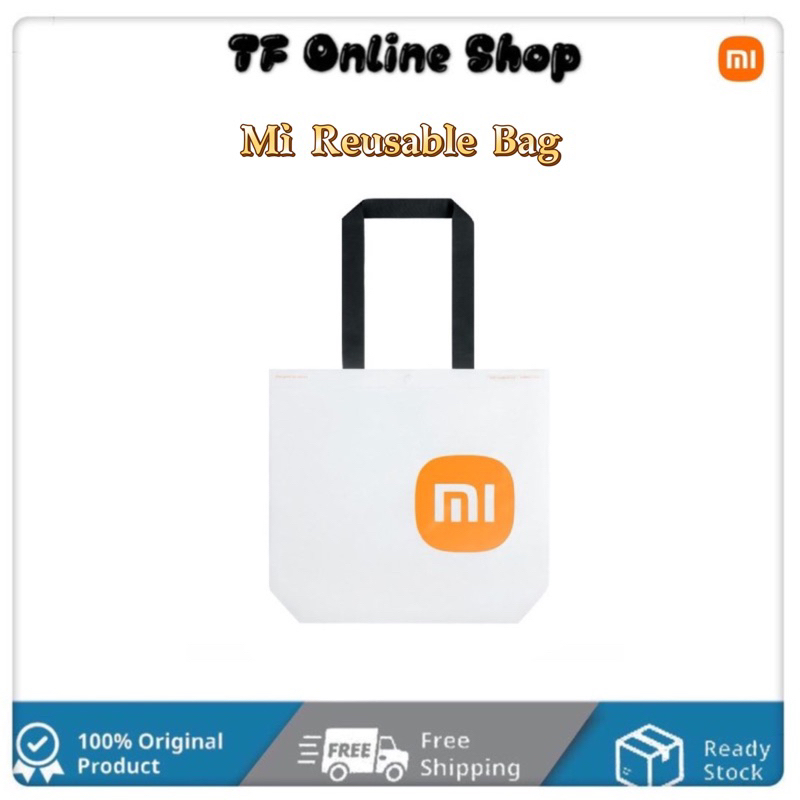 Mi Reusable Bag 100% Original Set | Shopee Malaysia