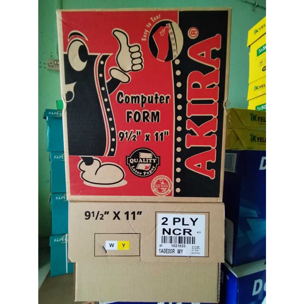 Akira 2ply ncr (White/ Yellow) Computer Form (Full-Pack) 1000 Fans ...