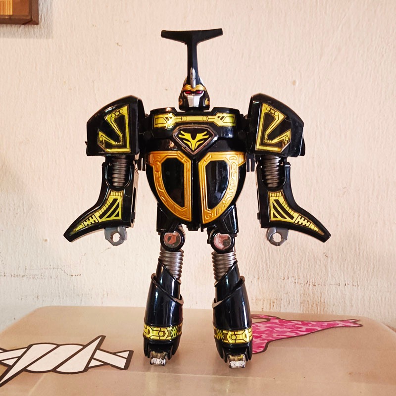 Beetleborgs Metallix Deluxe Transforming Roboborg Loose Figure Bandai ...