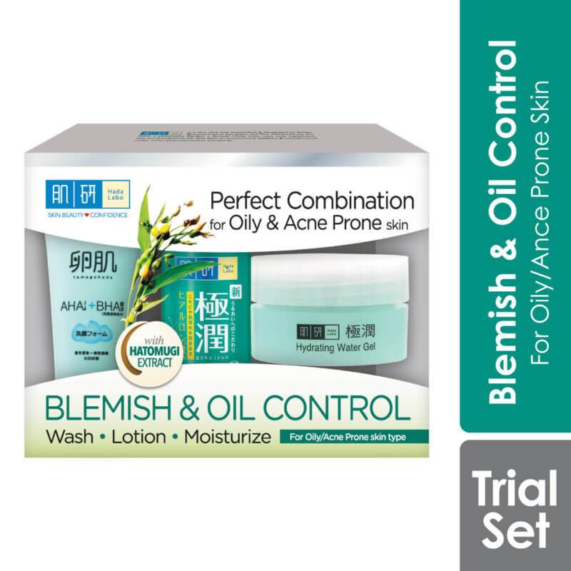 (EXP 10/24) HADA LABO BLEMISH & OIL CONTROL 123 SET | Shopee Malaysia