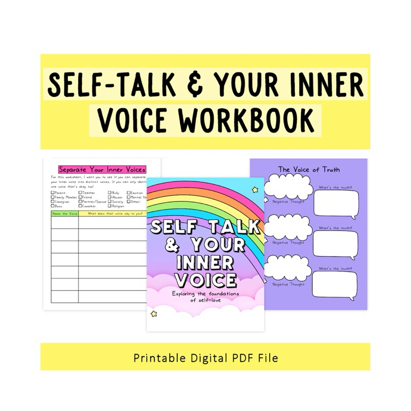 Self-Talk & Your Inner Voice | Self-Worth | Inner Critic | Mental ...