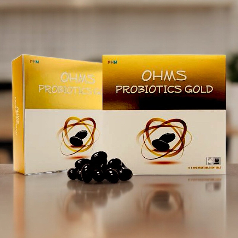 Ohms Probiotics Gold 60s Japan Fermentation | Digestive Health (EXP 21 ...