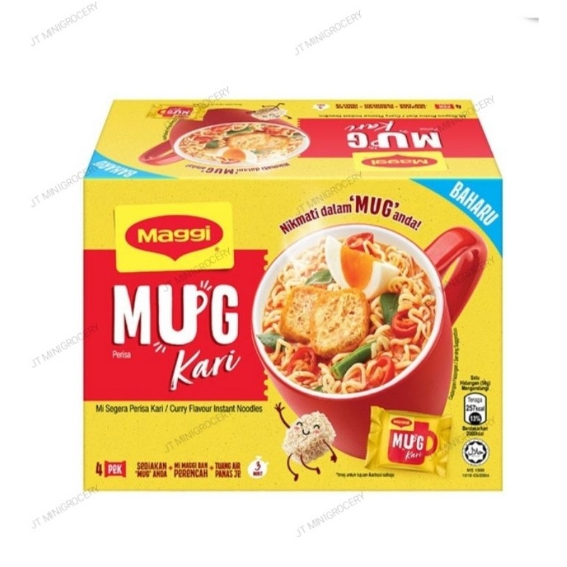 MAGGI MUG KARI (4*58g) - (No Free Mug) | Shopee Malaysia