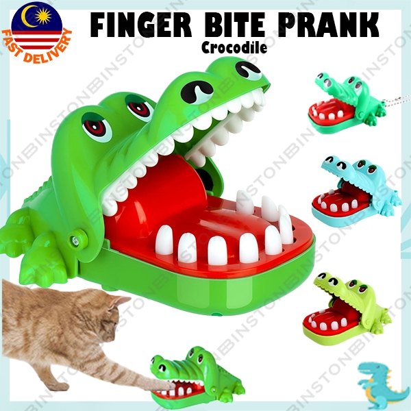 (BS) Large Crocodile Biting Finger Mainan Buaya Gigit Tangan Jari ...