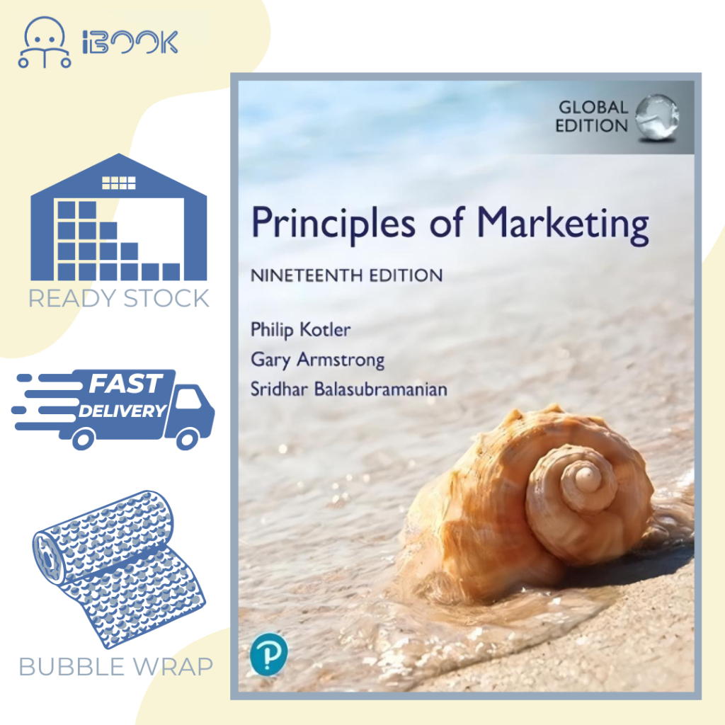 PEARSON Principles of Marketing Global Edition 19th Edition by Philip Kotler | Shopee Malaysia
