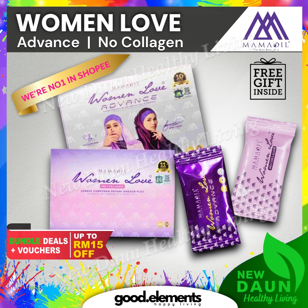 MAMADIL WOMEN LOVE ADVANCE | NO COLLAGEN Kacip Fatimah Manjakani Kurus ...