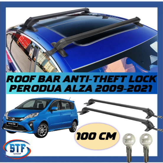 Portable Car Roof Rack Cargo Roof Carrier Luggage Anti Theft Cross ...