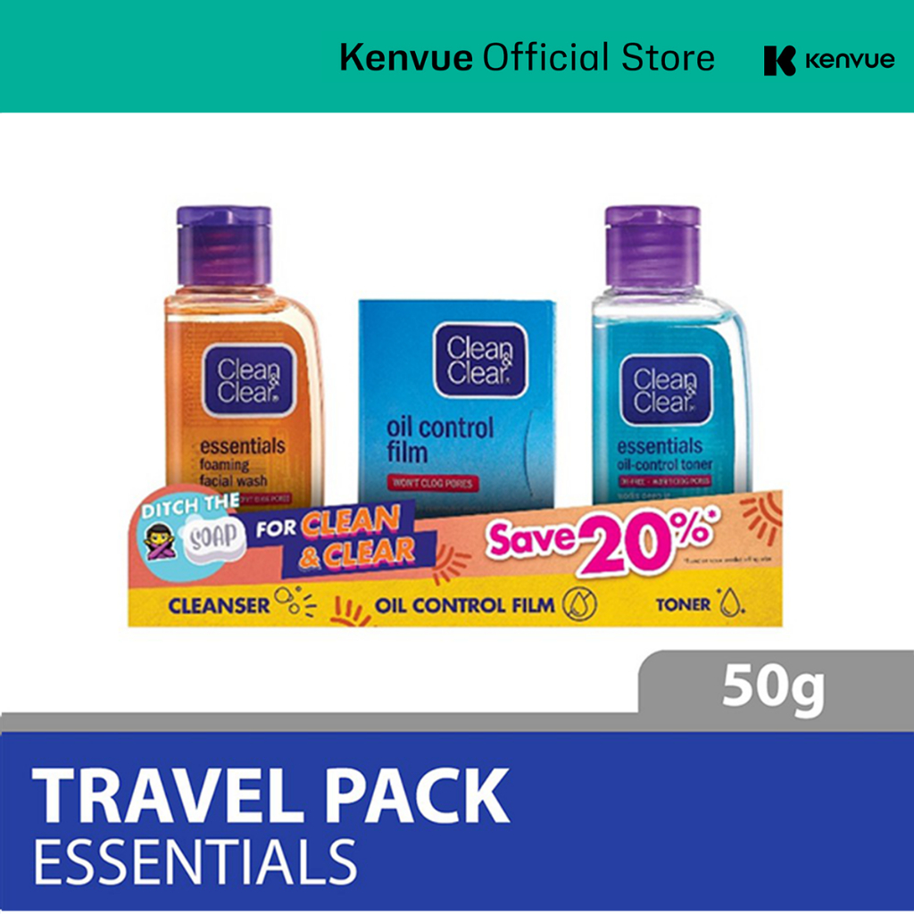 Clean & Clear Travel Pack | Shopee Malaysia