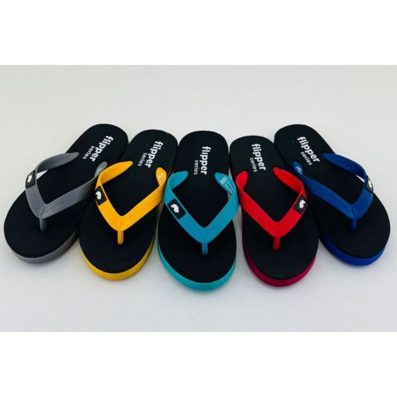 READY STOCK Flipper Fipper Men Slippers Sandals Flip Flops Slipar ...