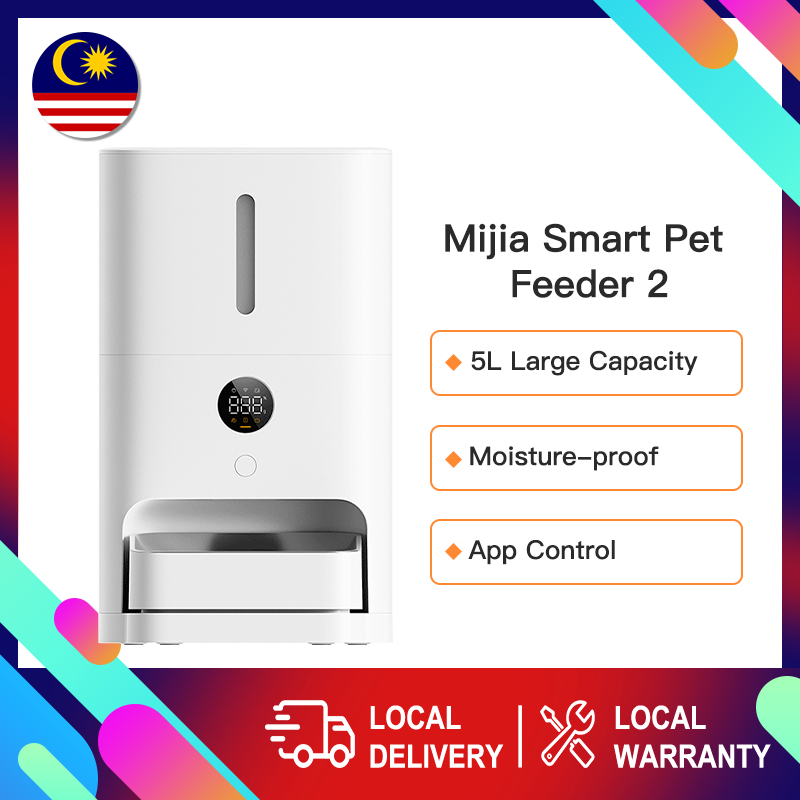 【Ready Stock】Xiaomi Mijia Smart Pet Feeder 2 Food Dispenser Automatic ...