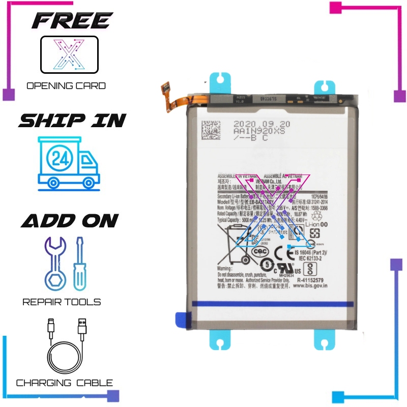 Battery EB-BA217ABY Compatible For Samsung A02 / A04S / A12 / A12S ...