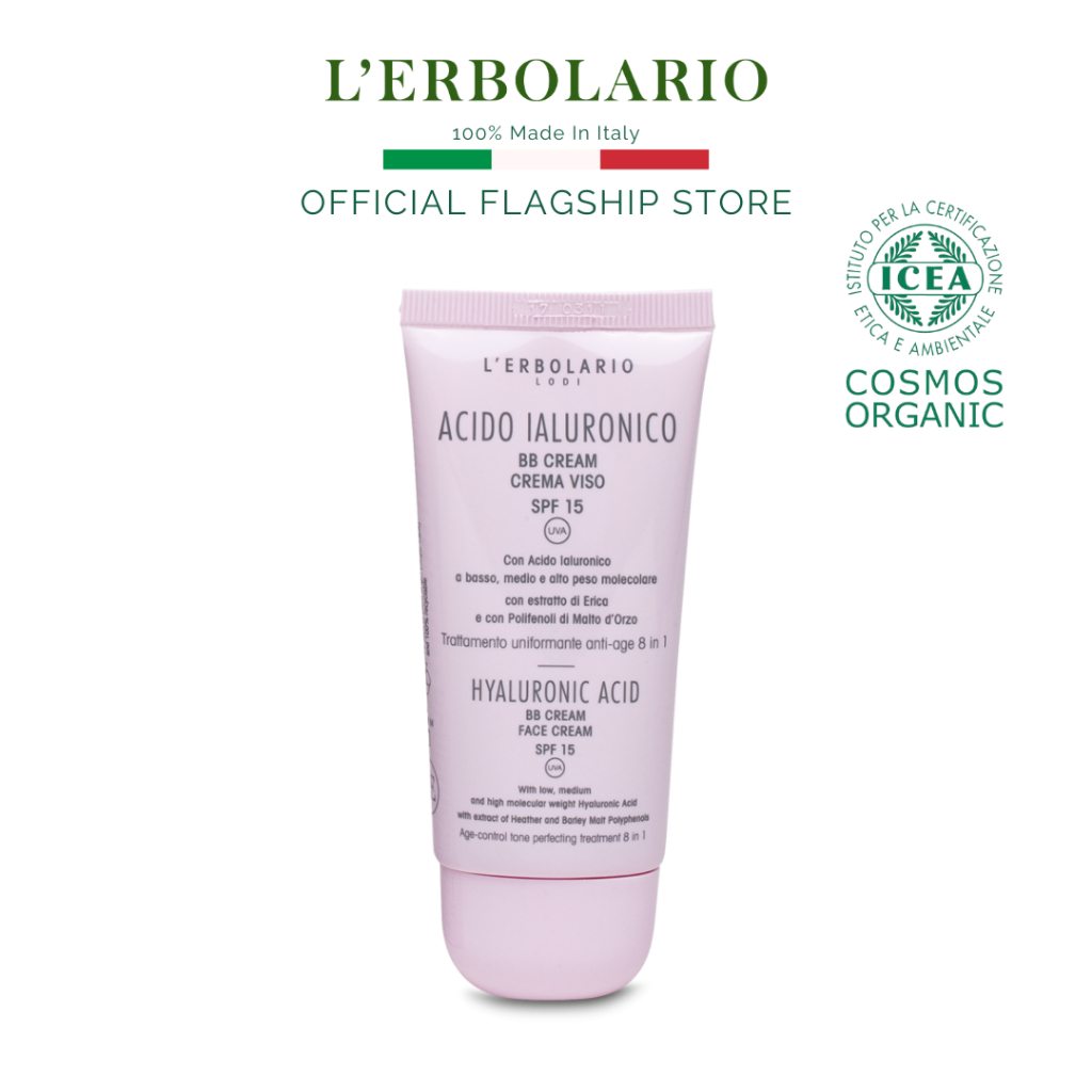 L'erbolario Hyaluronic Acid BB Cream Face 50ml | Shopee Malaysia