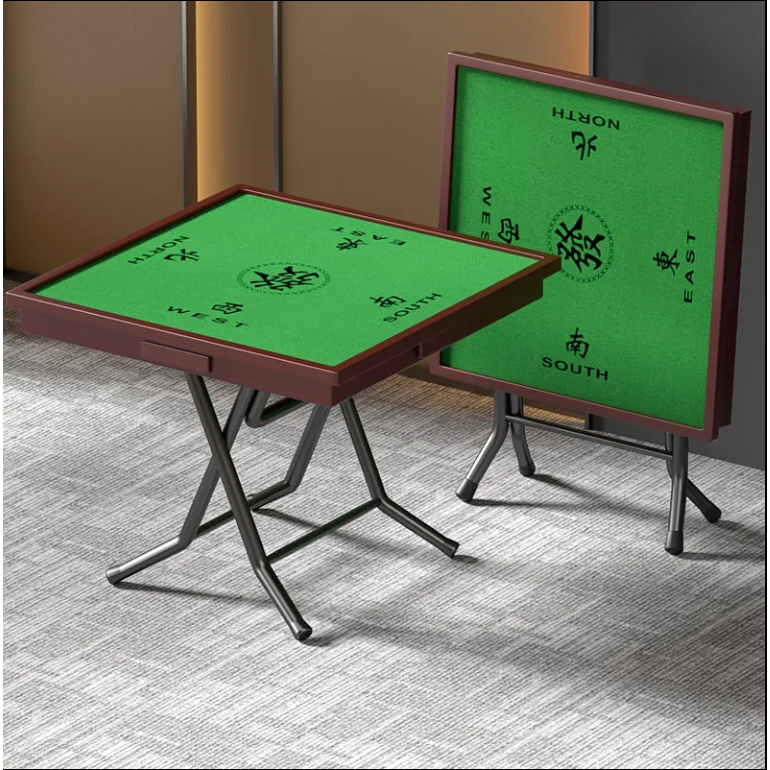 Fordable Square Mahjong Table / Meja Judi / 旺发麻将桌/Mahjong & Lami Table ...