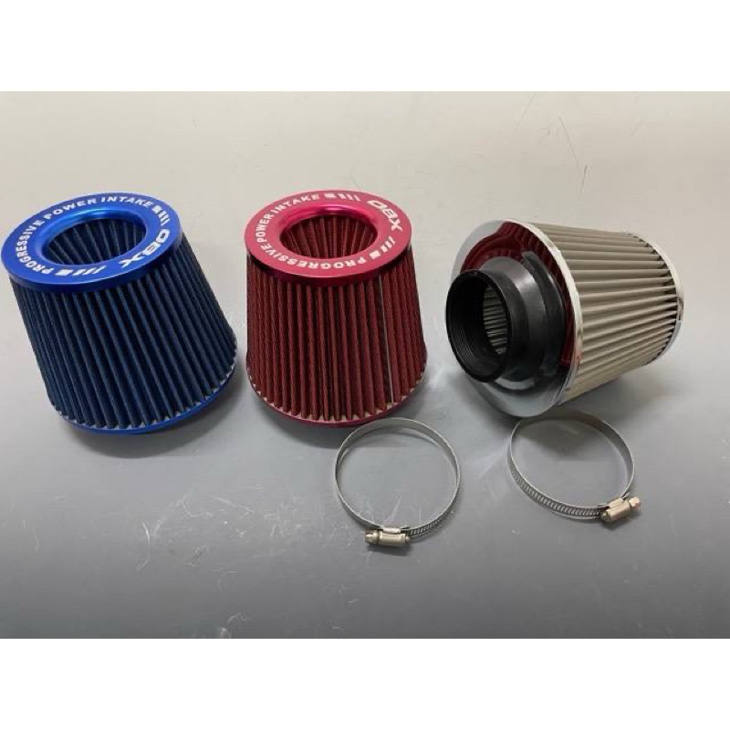 [ READY STOCK ] OBX RACING Universal performance air filter 3'' Hole x ...