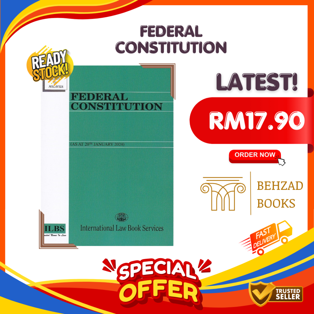 [As at 20th January 2024] Federal Constitution READY STOCK! ILBS ...