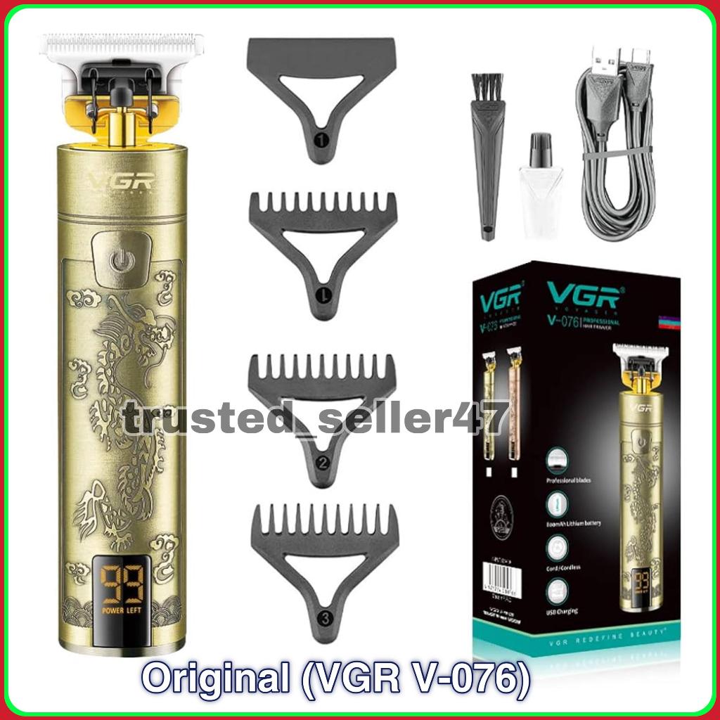 Vgr Original V-076 Hair Trimmer Hair Cutter Hair Clipper Potong Rambut | Shopee Malaysia