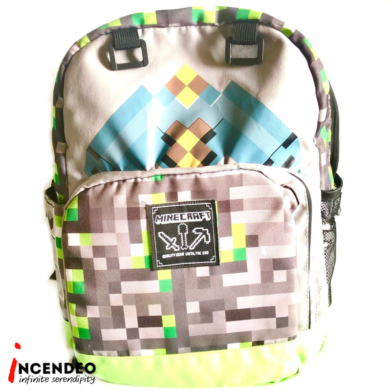 Mojang Minecraft J!NX Designer Pickaxe Backpack (2020) | Shopee Malaysia
