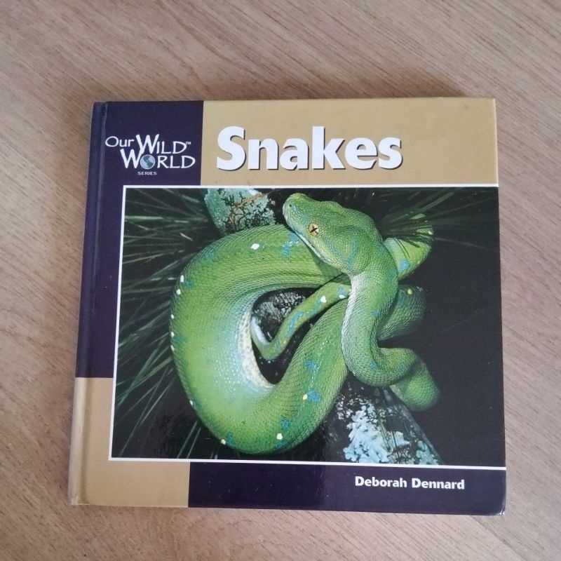 Our Wild World series Snakes (preloved) | Shopee Malaysia
