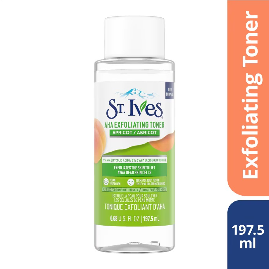 St.Ives Face Care Exfoliating Toner Apricot (197.5ml) | Shopee Malaysia
