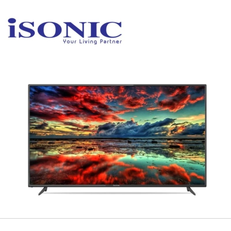 65" iSONIC 4K ANDROID SMART LED TV WITH VOICE CONTROL REMOTE ICT-S6518R | Shopee Malaysia