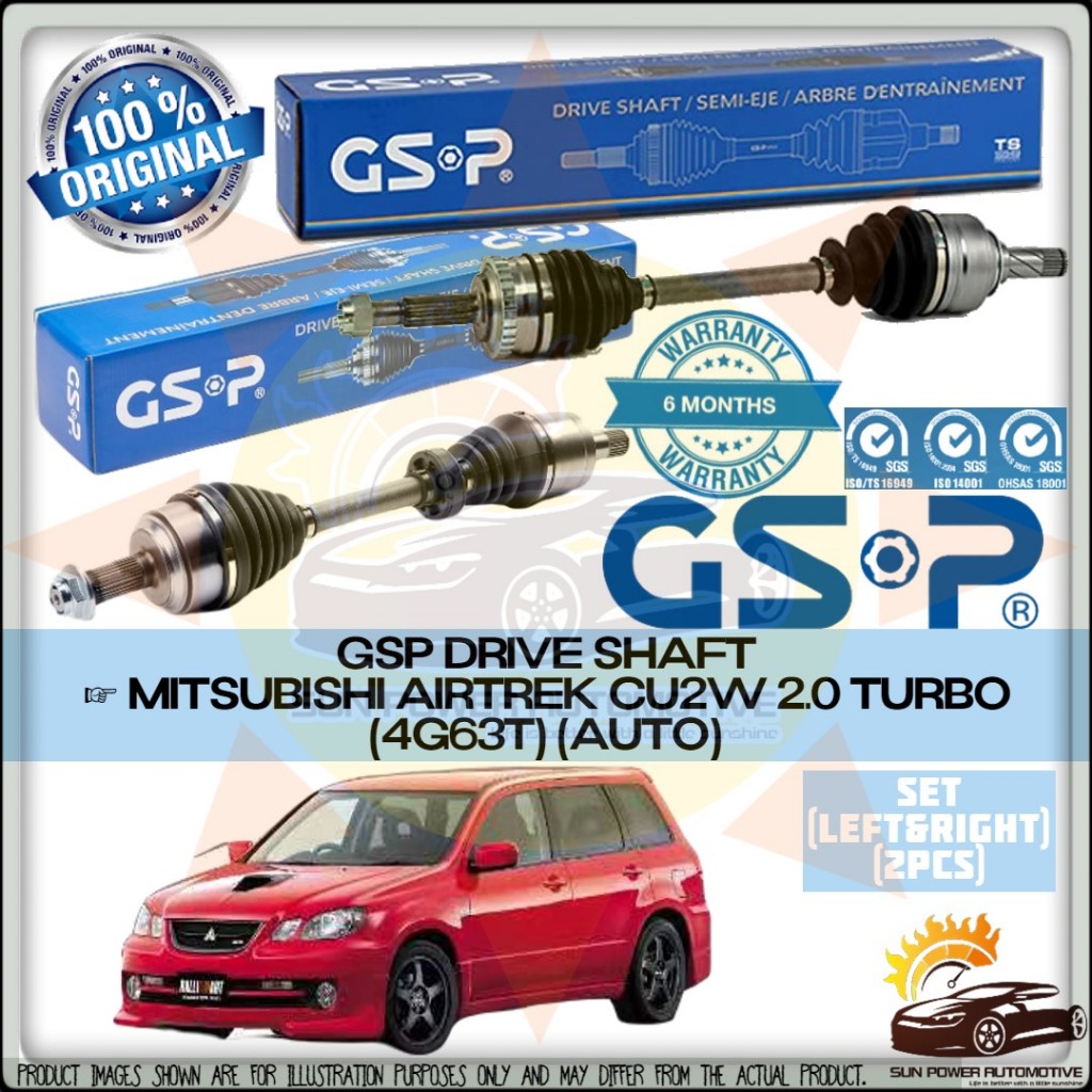 Mitsubishi Airtrek CU2W 2.0 TURBO 4G63T ( AUTO ) 100% ORIGINAL GSP ...