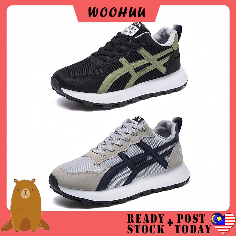 READY STOCK WOOHUU Men Outdoor Sneaker Sport Shoe Kasut Sukan Lelaki ...