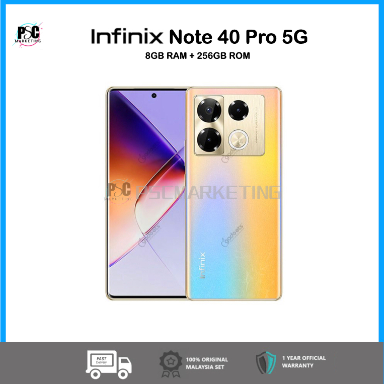 Infinix Note 40 5G (512GB+12 RAM) | Note 40 Pro 5G | Note 40 (8+8GB ...