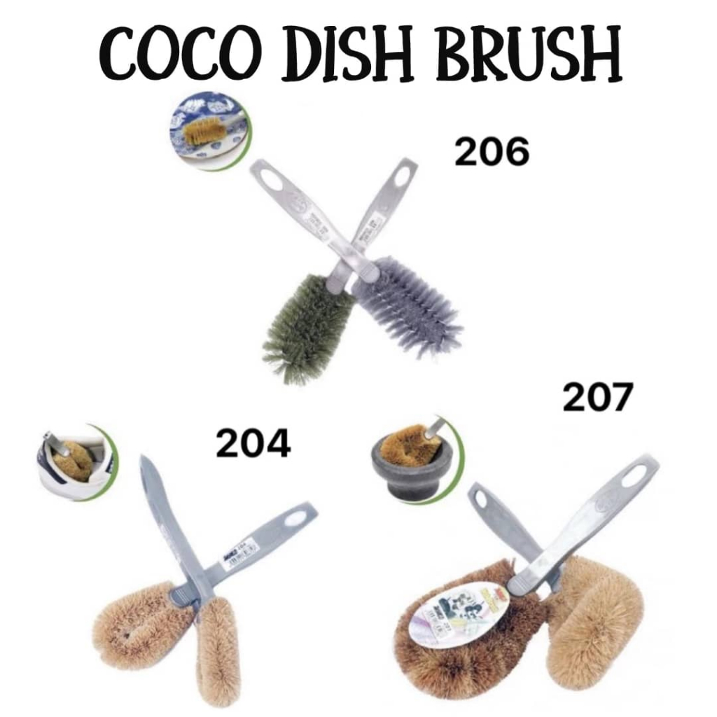 RAYACO COCO DISH BRUSH / COCO BERUS PINGGAN / BERUS / HAND BRUSH ...