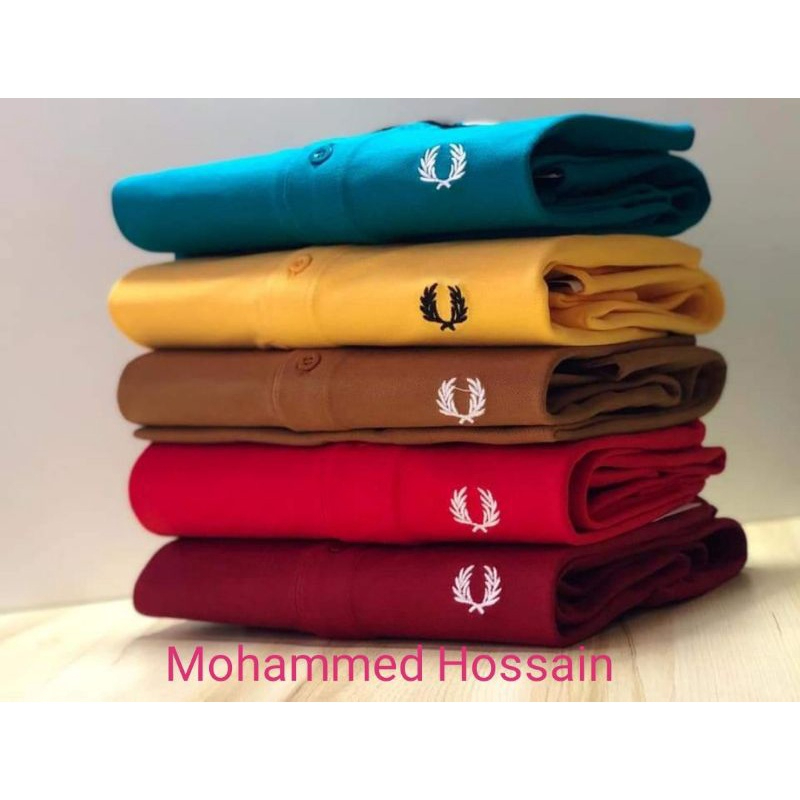 READY STOCK] UNISEX KOLAR T-SHIRT 100% COTTON GOOD QUALITY T-SHIRTS ...