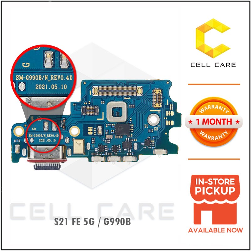 Charging Board USB Port Flex Cable Ribbon Compatible For SAMSUNG S21 FE ...