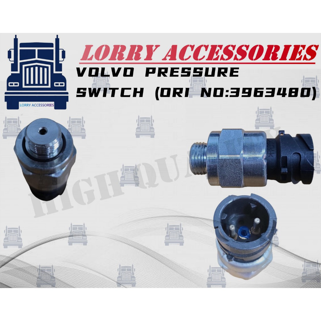 VOLVO PRESSURE SWITCH (ORI NO:3963480/20424060) | Shopee Malaysia