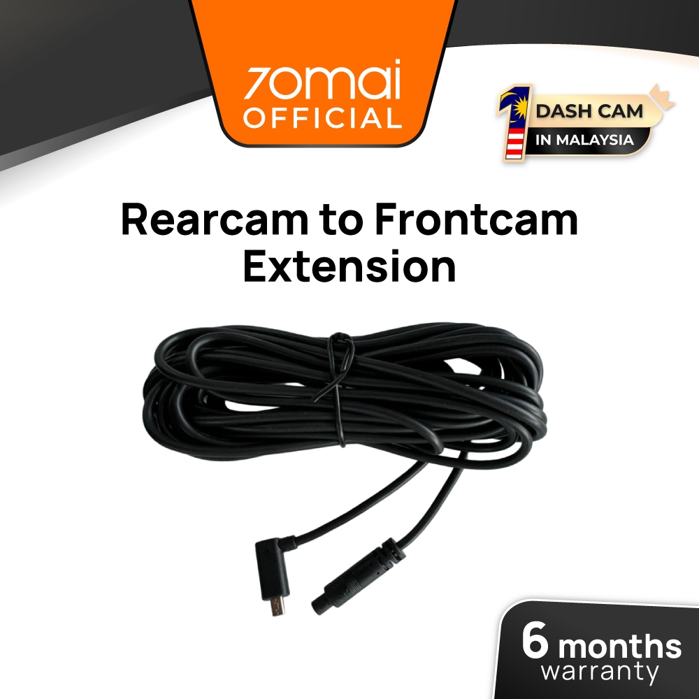 [Original] 70mai Rear Cam Signal Wire (RC06/RC09/RC11/RC12 Series) (3.5 ...