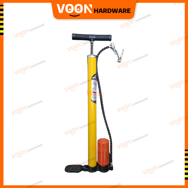 VOON High Pressure Hand Pump Manual Bicycle Pump Floor Pump Air ...