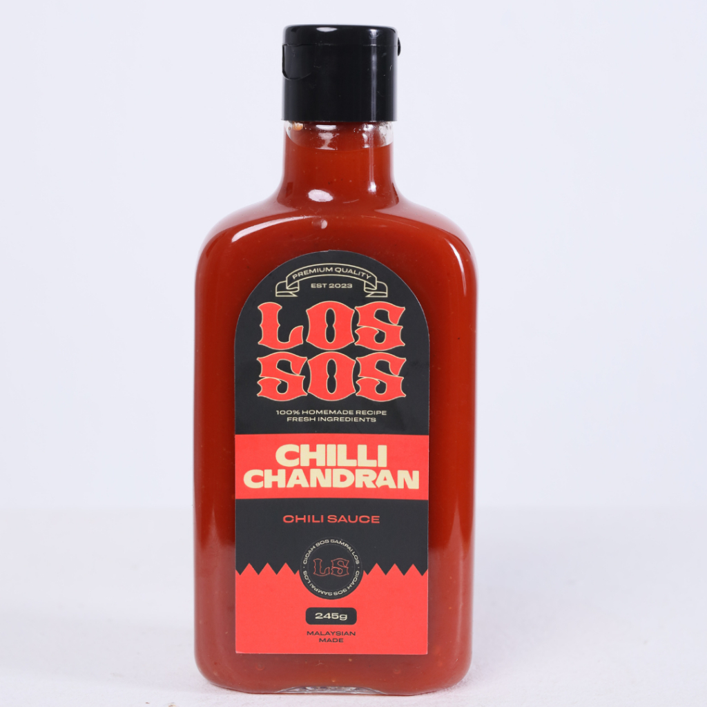Los Sos Chilli Chandran 245g 560g Sos Cili Viral Sos Serbaguna | Shopee ...