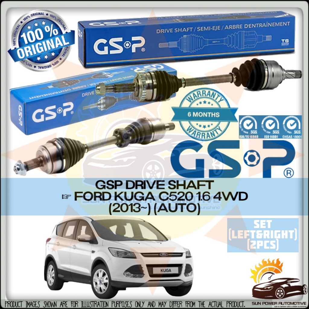 Ford Kuga C520 1.6 4WD AWD 4x4 (2013~) ( AUTO ) 100% ORIGINAL GSP DRIVE ...