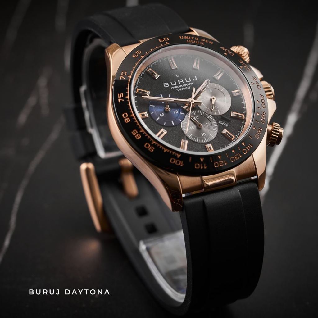 [SALE 12.12] BURUJ Chronograph Sapphire Jam Tangan Sporty Premium ...