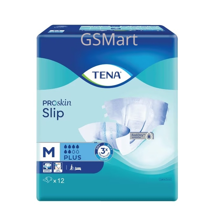 TENA Slip Plus Proskin M 12 pcs | Shopee Malaysia