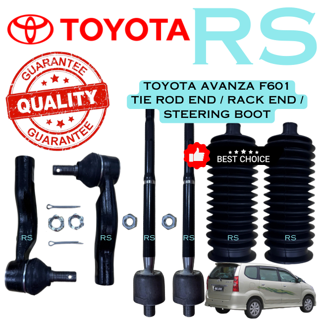 Toyota Avanza F601 1.3, 1.5 F602, F651 1.3 1.5 F652 04-13Y Tie Rod End ...