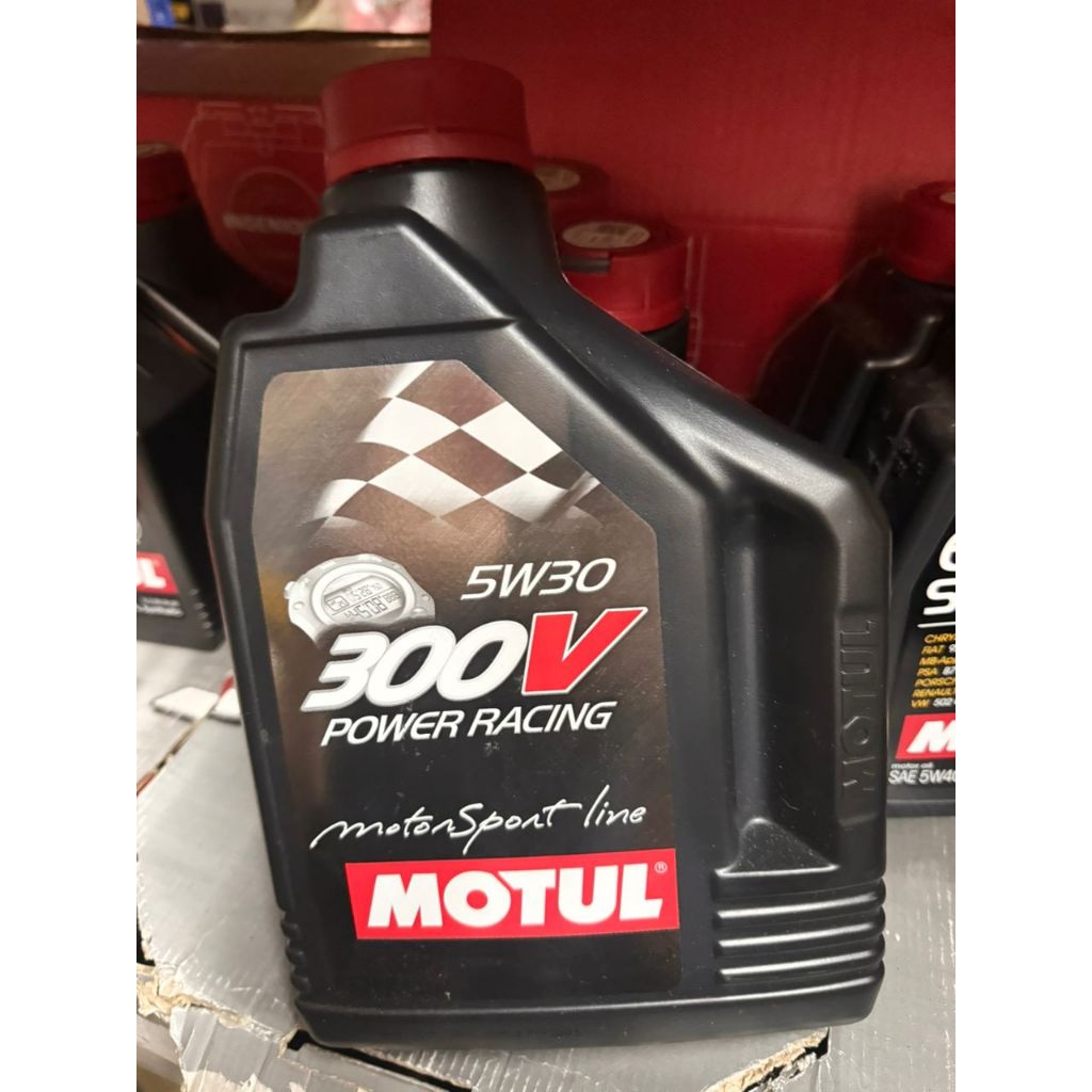 (Clearance) Motul 300V Power Racing 5W30 Fully Synthetic 2 Litre Engine ...