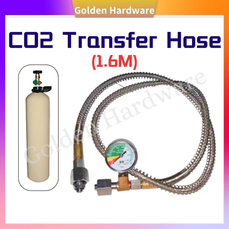 1.6m Co2 Transfer Hose / Gas Transfer Hose / High Pressure Industrial ...