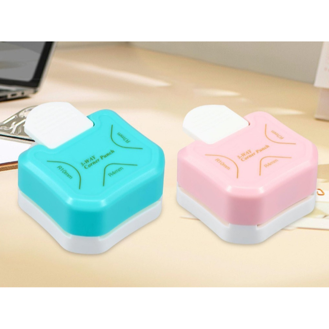 Mini Corner Rounder Punch 3 Way Corner Curve Cutter DIY Round Edgers ...