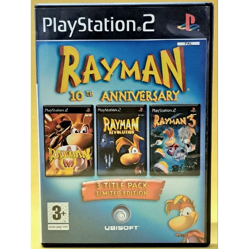🔥RAYMAN 10TH ANNIVERSARY 3 TITLE PACK LIMITED EDITION🔥 | Shopee Malaysia