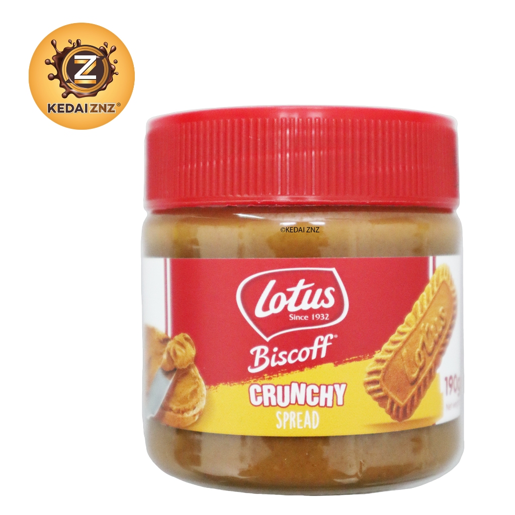 Chocolate Lotus Biscoff CRUNCHY Biscuit Spread Bottle 190g Coklat ...