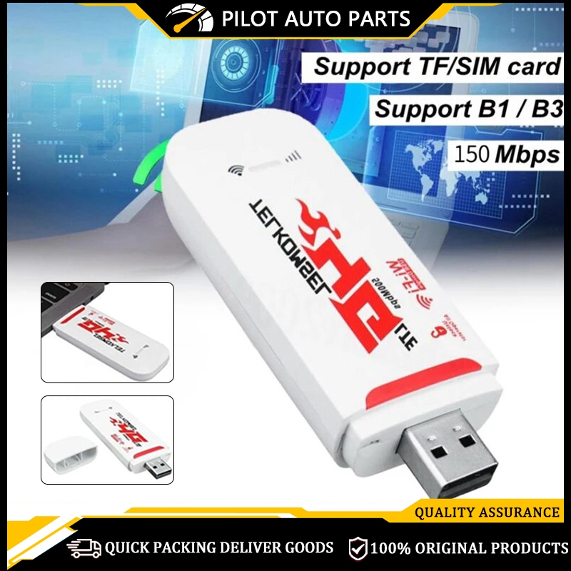 4G LTE USB Modem Dongle 150Mbps for Laptop PC Network Sim Card WiFi ...