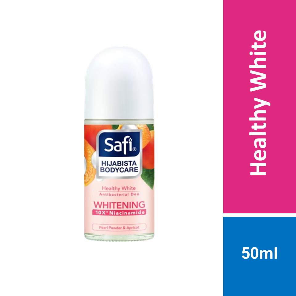 SAFI Hijabista Bodycare Antibacterial Deodorant Roll On Healthy White ...